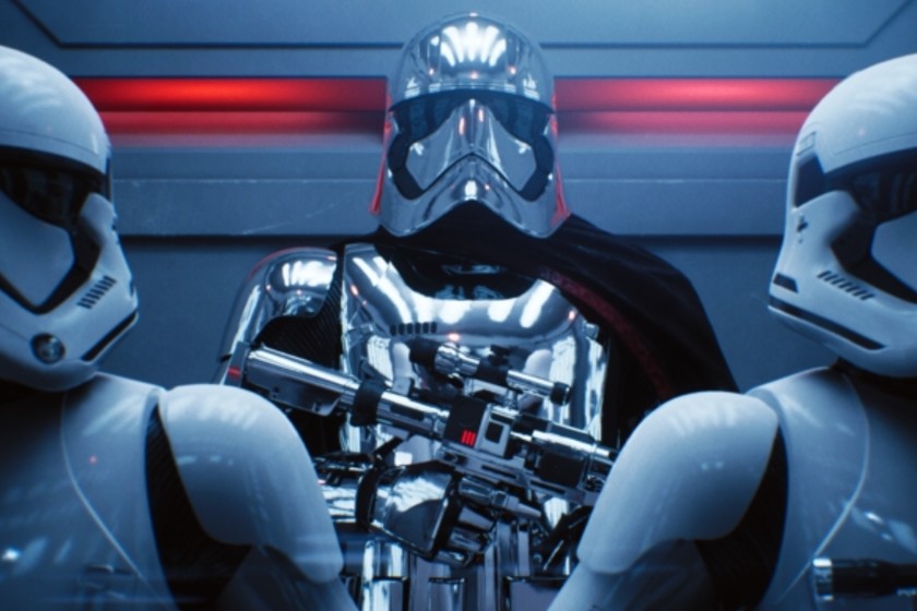 Este corto de Star Wars está hecho con raytracing en tiempo real y una ...