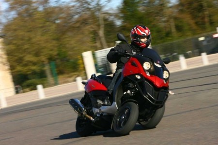 Prueba dinámica del Gilera Fuoco