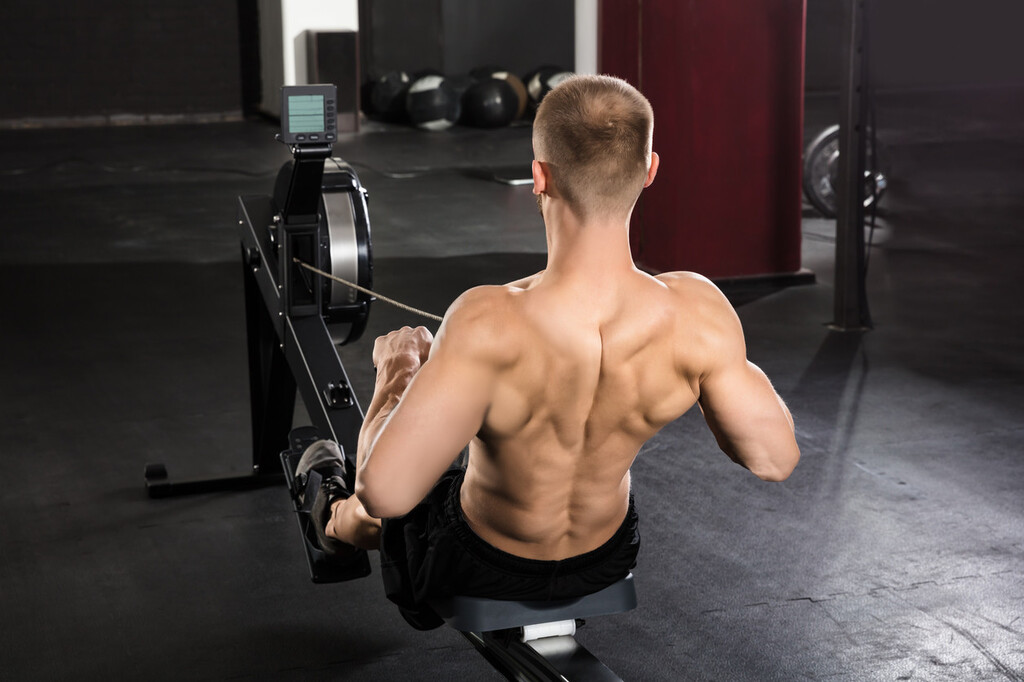 Ejercicio en la máquina de remo: músculos que trabajan, errores a ...