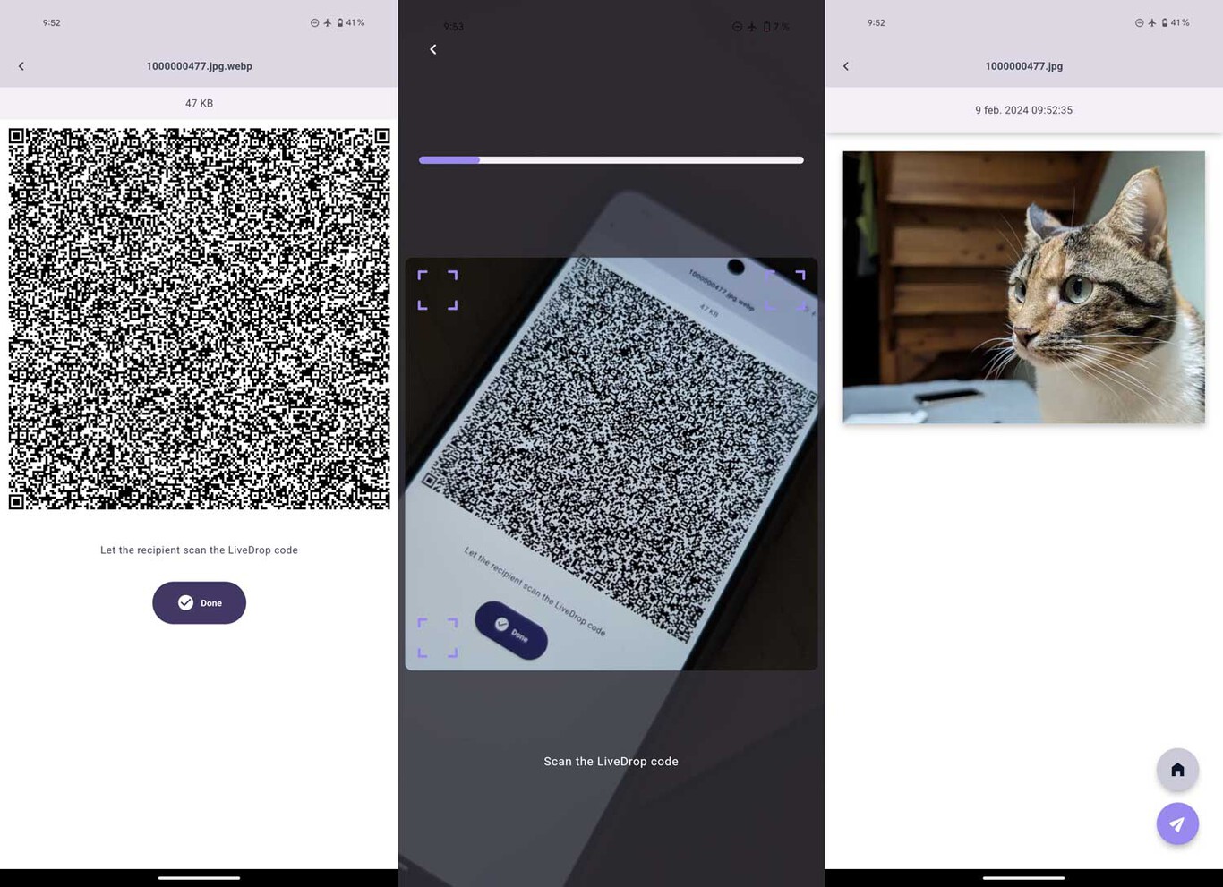 Esta app hace magia para compartir archivos: LiveDrop no necesita ...
