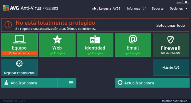 AVG 2013, rediseña su interfaz para facilitar su uso de forma táctil