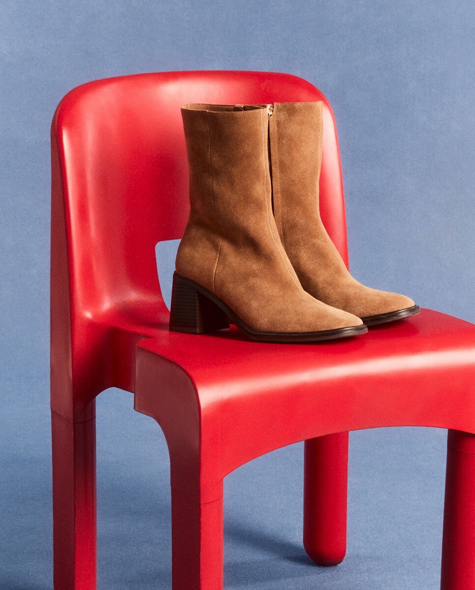 These salty caramel ankle boots with a sensible heel will say goodbye ...