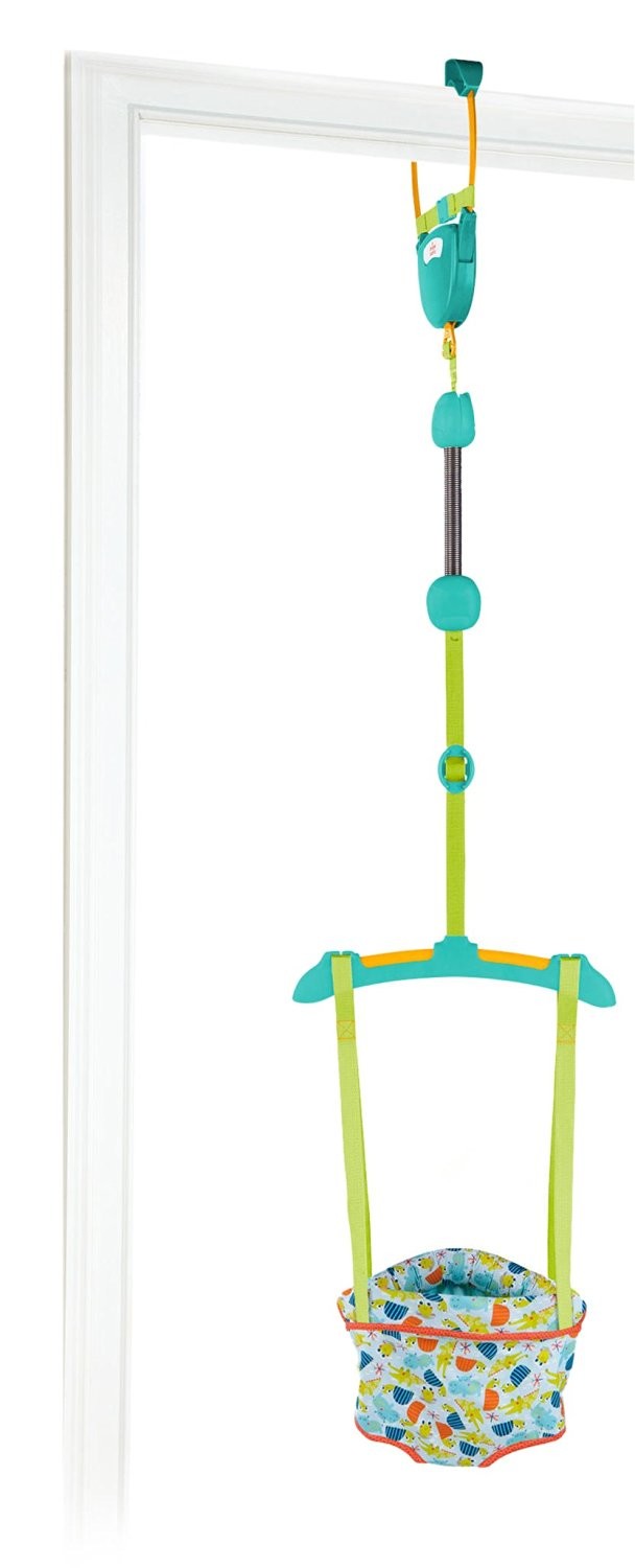 Tu bebé se lo pasará pipa con este saltador de puerta de Bright Starts ...