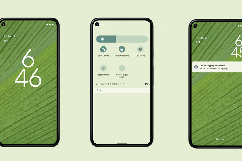 Android 12 adaptará el tema de sistema a tu fondo de pantalla