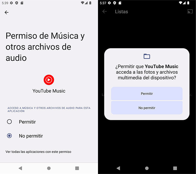 Así cambian permisos en Android 13: notificaciones, dispositivos cercanos, música y más