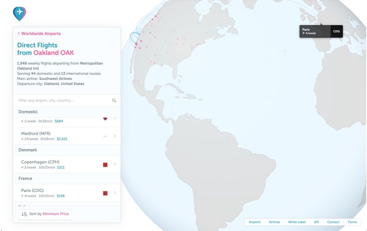 Buscador de vuelos: encuentra qué vuelos directos hay desde cualquier ...