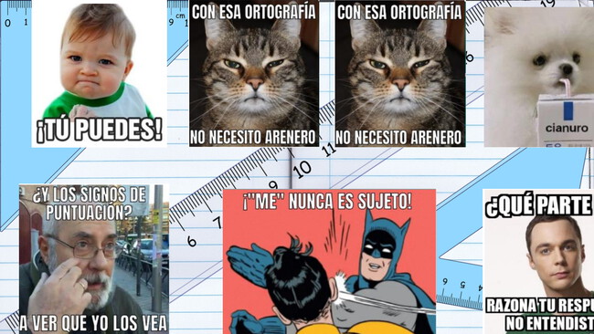 Esta profesora de 'Lengua' puntúa con memes sus exámenes y triunfa en ...