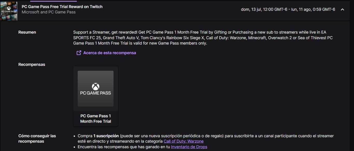 Códigos de Xbox Game Pass gratis: Twitch tiene un regalo muy especial ...