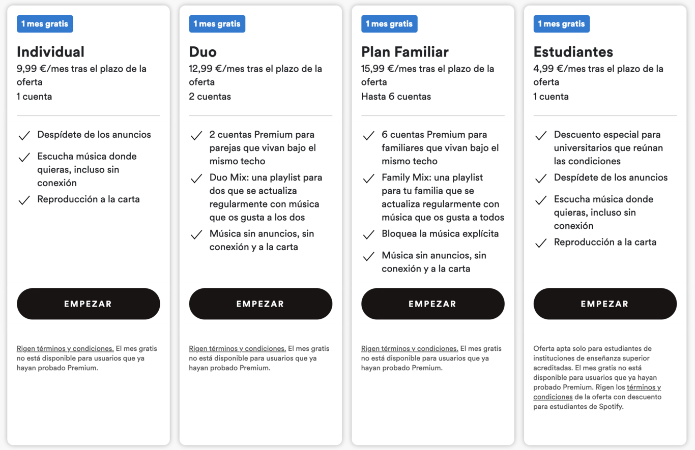 Spotify incrementa el precio del Plan Familiar: a partir de ahora ...