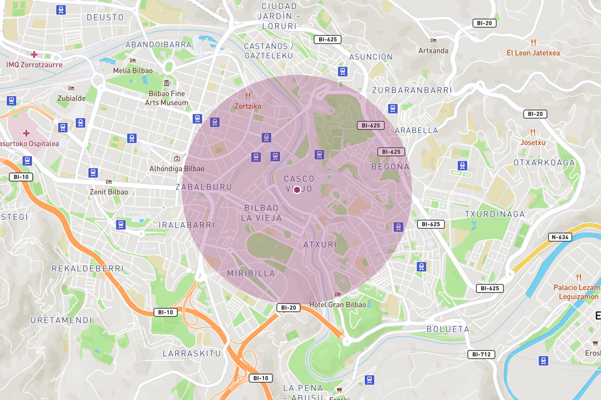 ¿Cuánto es un kilómetro? Un mapa para calcular hasta dónde puedes ...