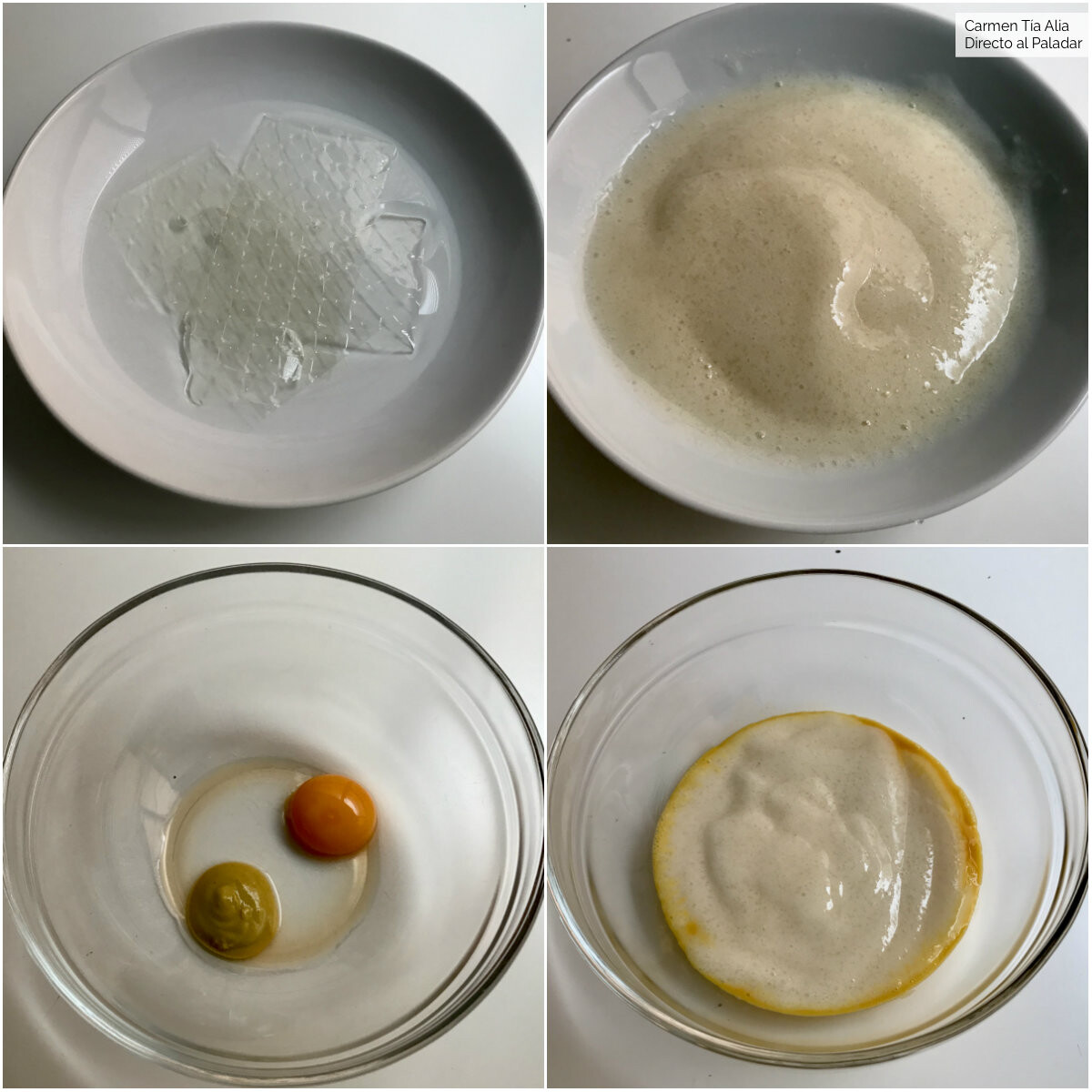 Mayonesa sin aceite, receta de cocina fácil, sencilla y deliciosa