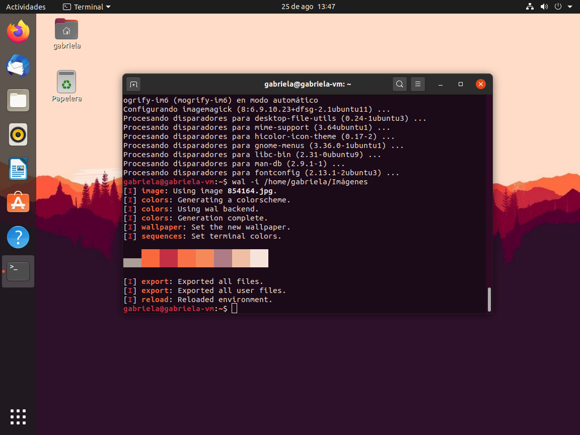 Cómo cambiar automáticamente los colores de la terminal en Linux según ...