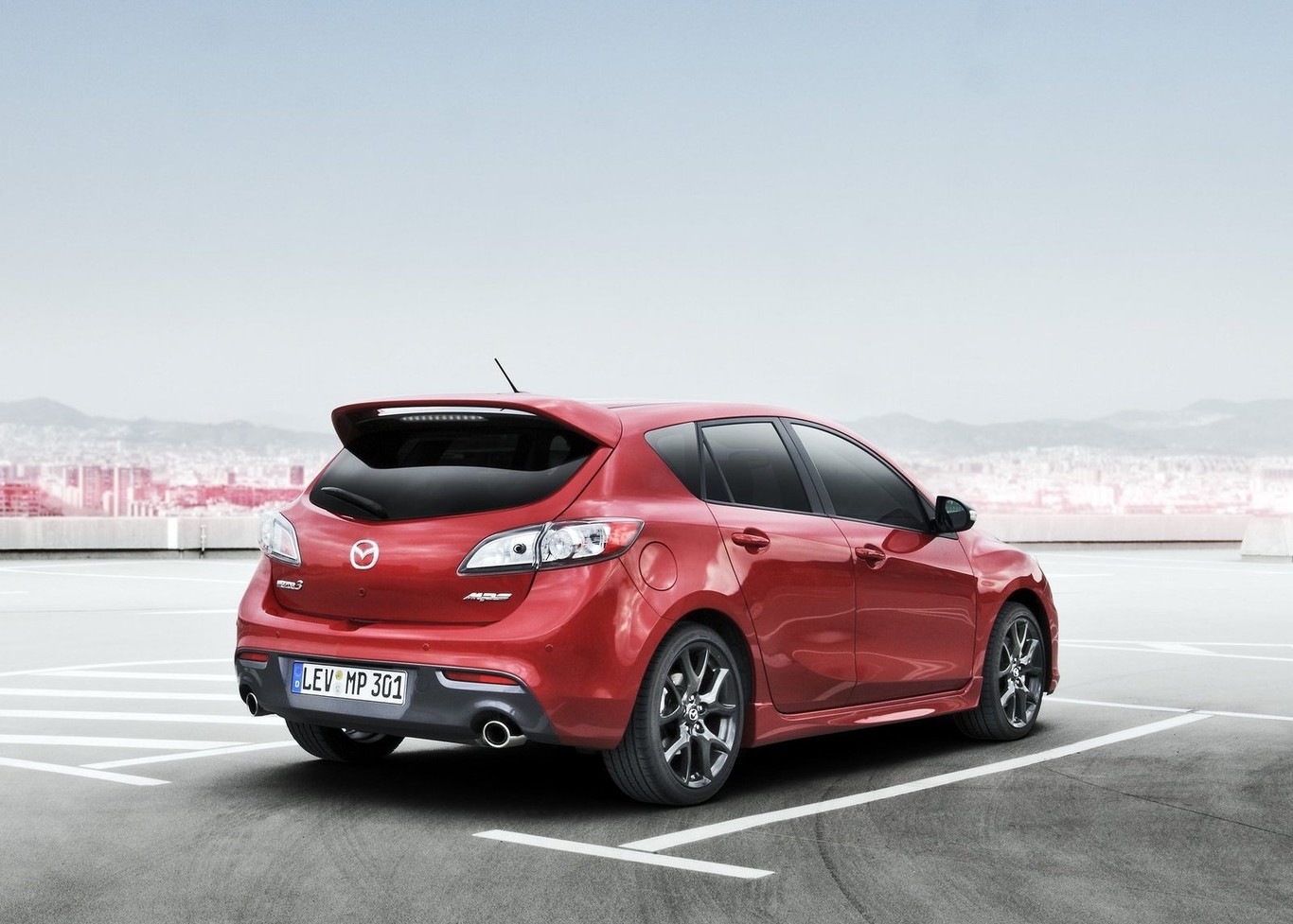 Mazdaspeed3 recordando a un gran hot hatch