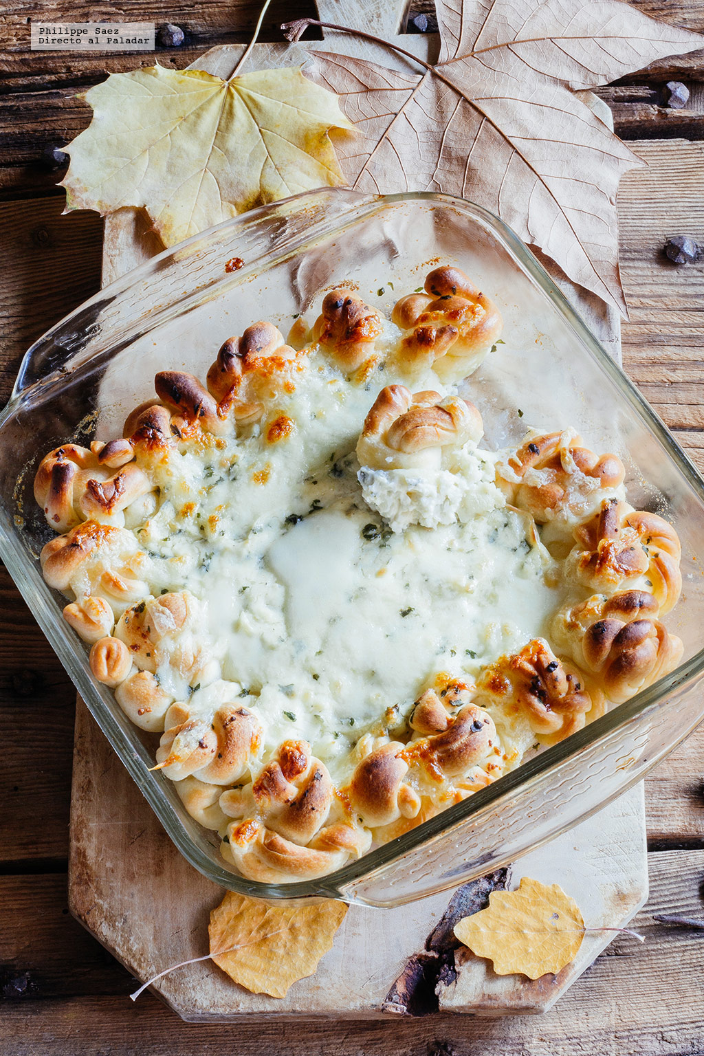 Pizza Dip de queso crema. Receta para la botana