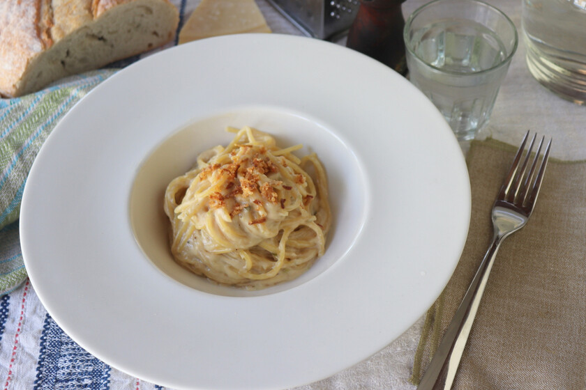 Receta de espagueti blanco, el clásico plato de pasta con salsa cremosa ...