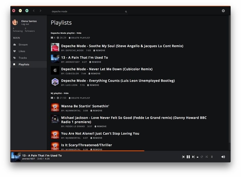 Soundnode, un prometedor cliente de escritorio para Soundcloud