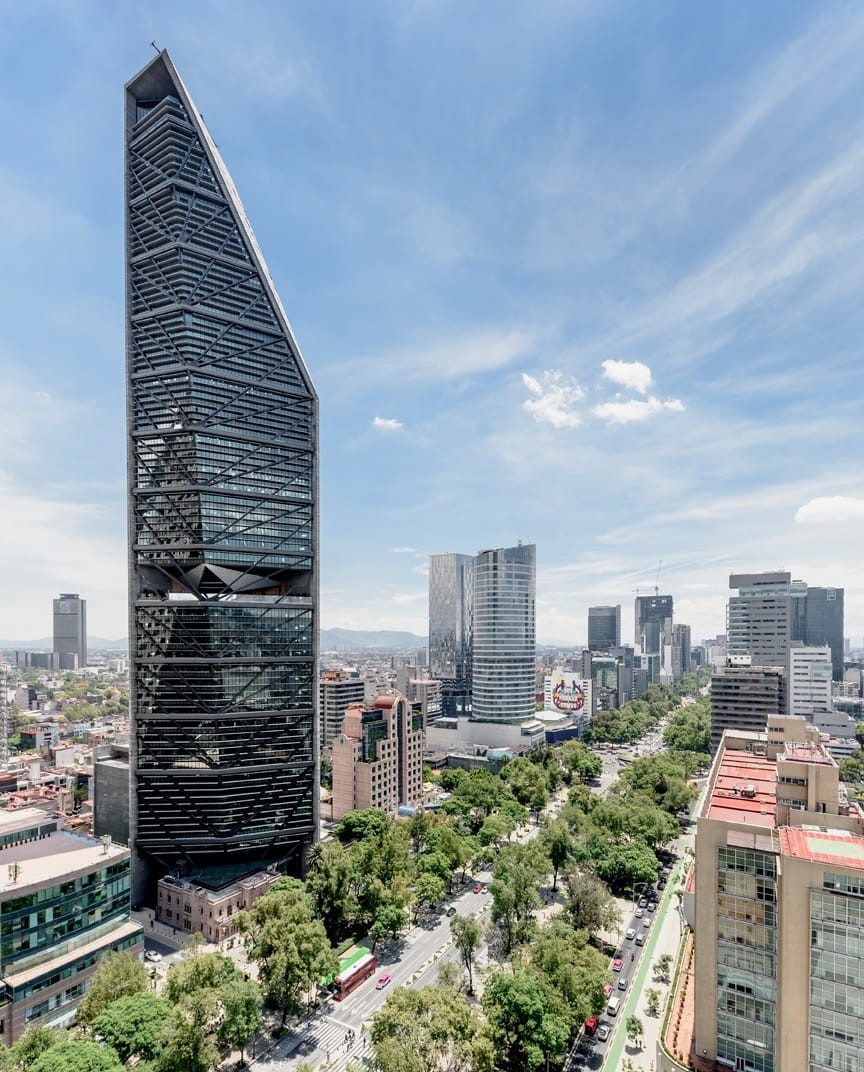 El mejor rascacielos del mundo está en México: Torre Reforma, del arquitecto Benjamín Romano se ...