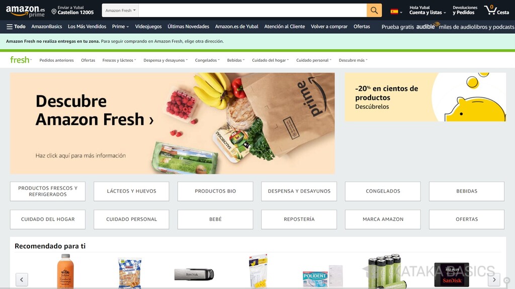 Amazon Fresh: qué es y cómo funciona