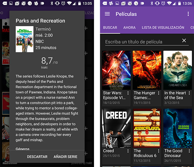 Android seriéfilos: estas son las cinco mejores aplicaciones para ...