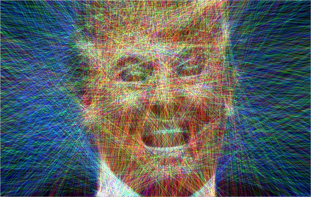 Transforma cualquier imagen en una obra de arte con líneas rectas