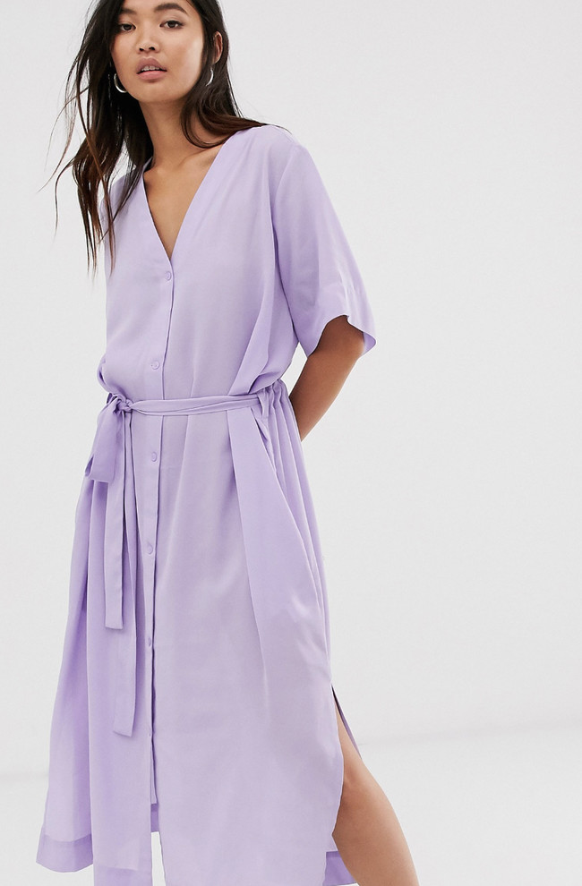 El color lavanda triunfa en el street style y estas prendas son ideales ...