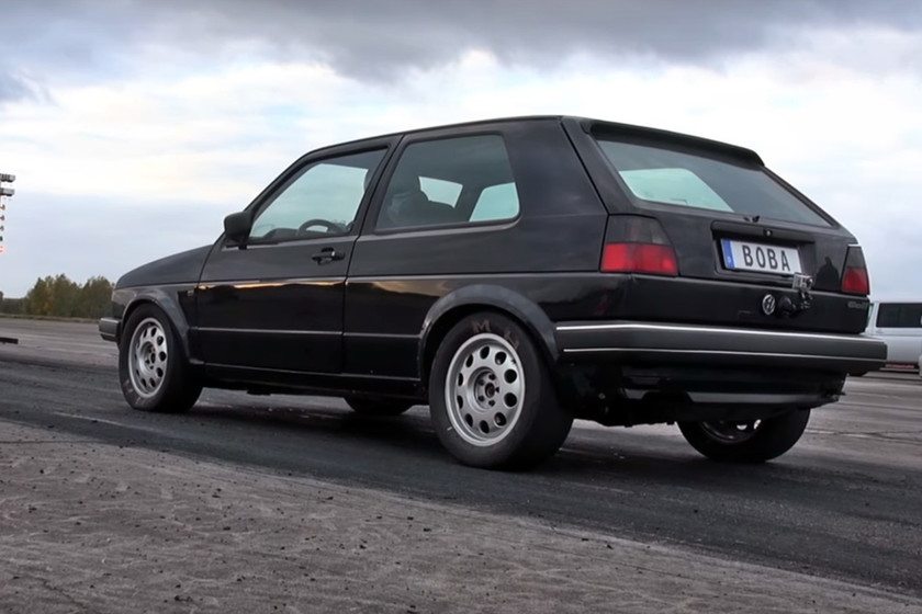 Volkswagen Golf II por Boba Motoring: un matagigantes, en vídeo