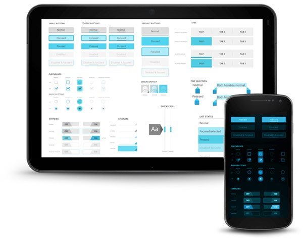 Android Design: Google se pone seria con el aspecto de las aplicaciones