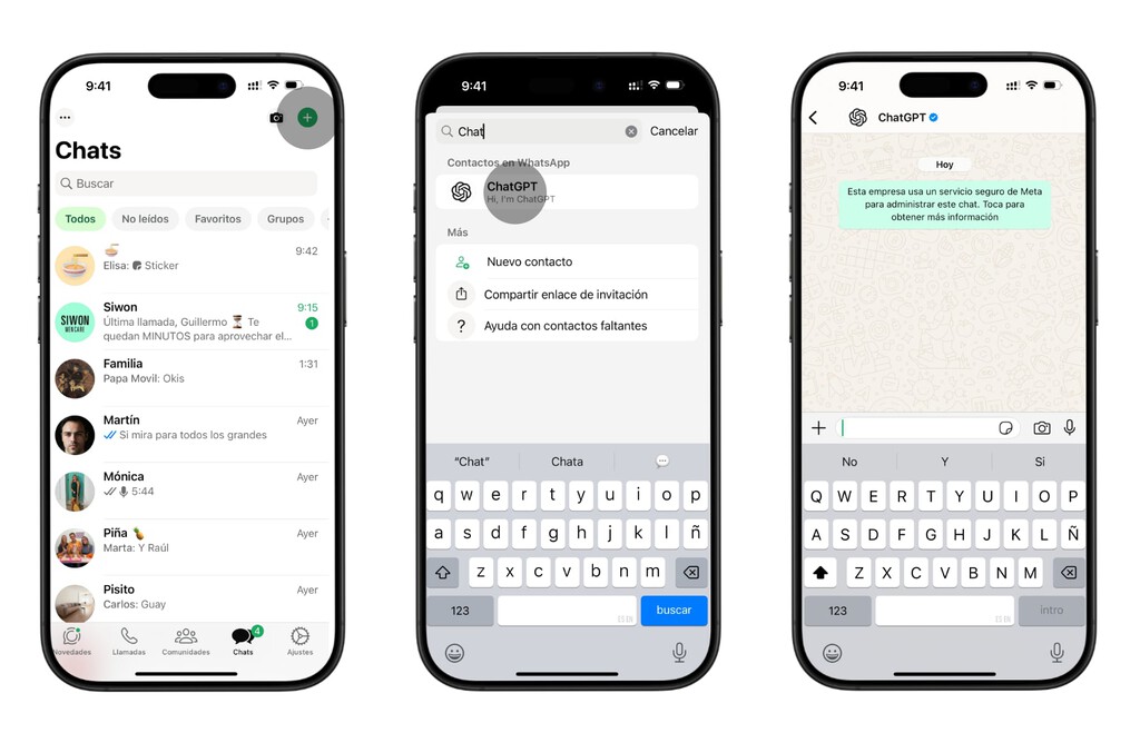 Cómo tener ChatGPT en WhatsApp: este es el número que debes guardar en ...