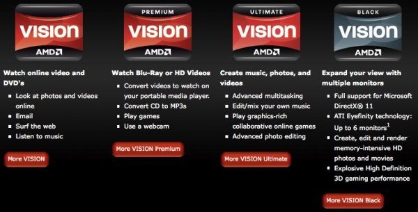 AMD apuesta fuerte por el mercado de portátiles y expande su AMD Vision