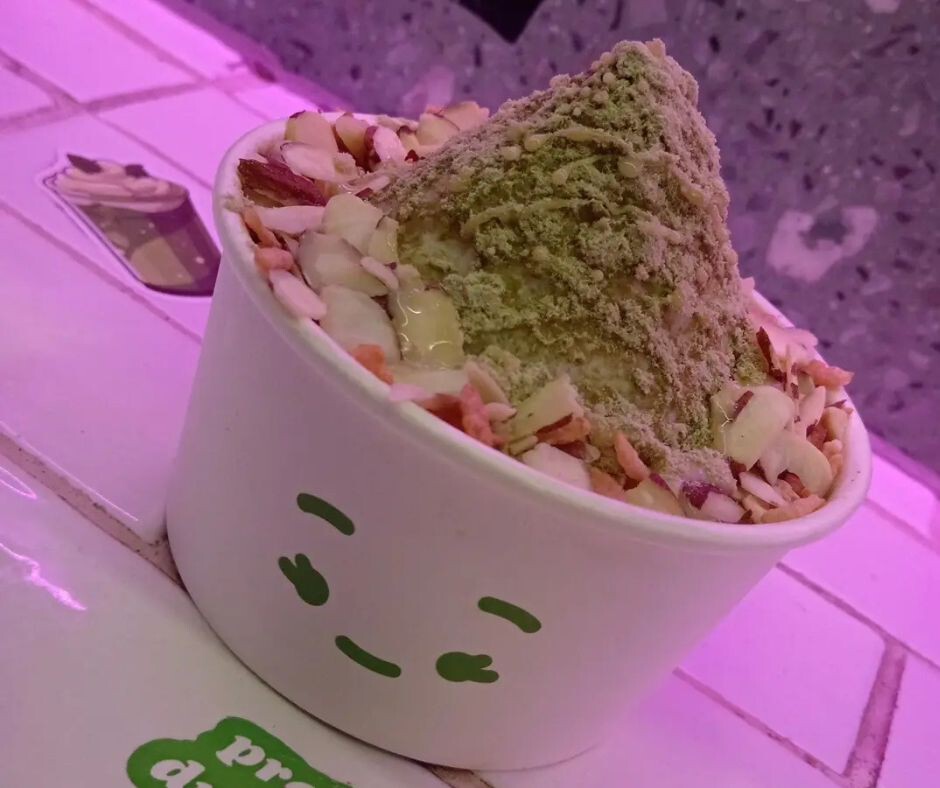 Prueba un raspado coreano de matcha en Bingsulogy en CDMX, el lugar ...