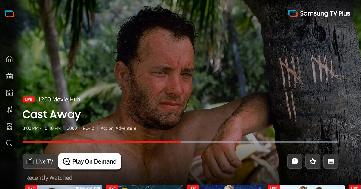 El servicio con más de 100 canales de televisión gratis Samsung TV Plus ...