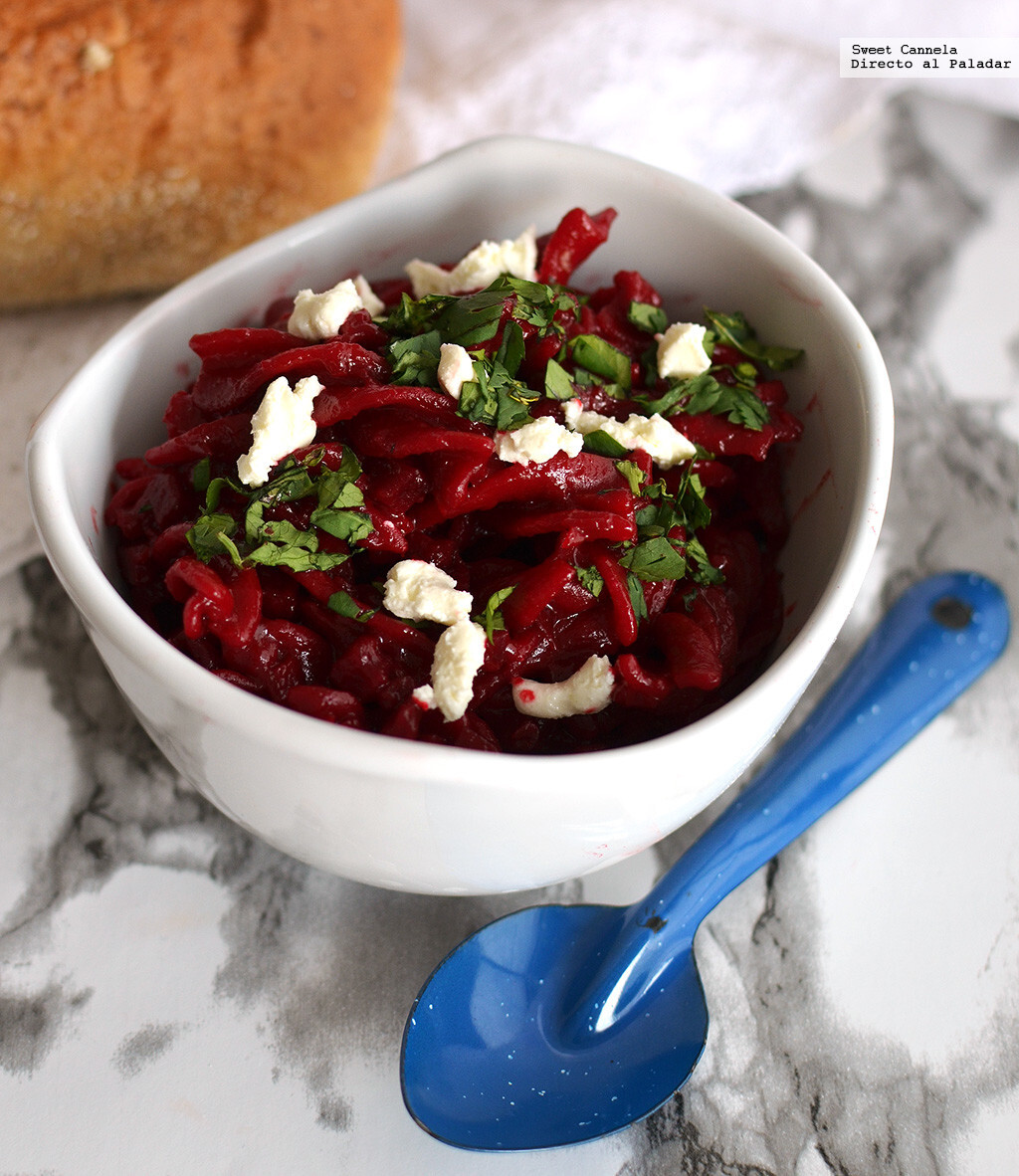 Cinco recetas con betabel. Originales, deliciosas y muy coloridas