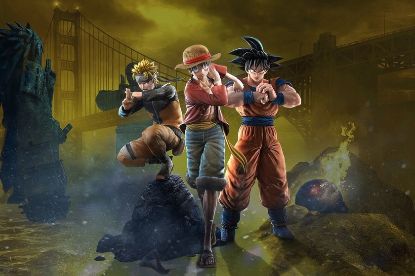 La sensacional triple estatua de la JUMP Force Collector's Edition al ...