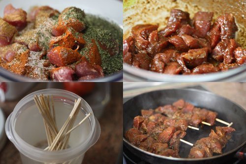 Receta de pincho moruno de solomillo ibérico