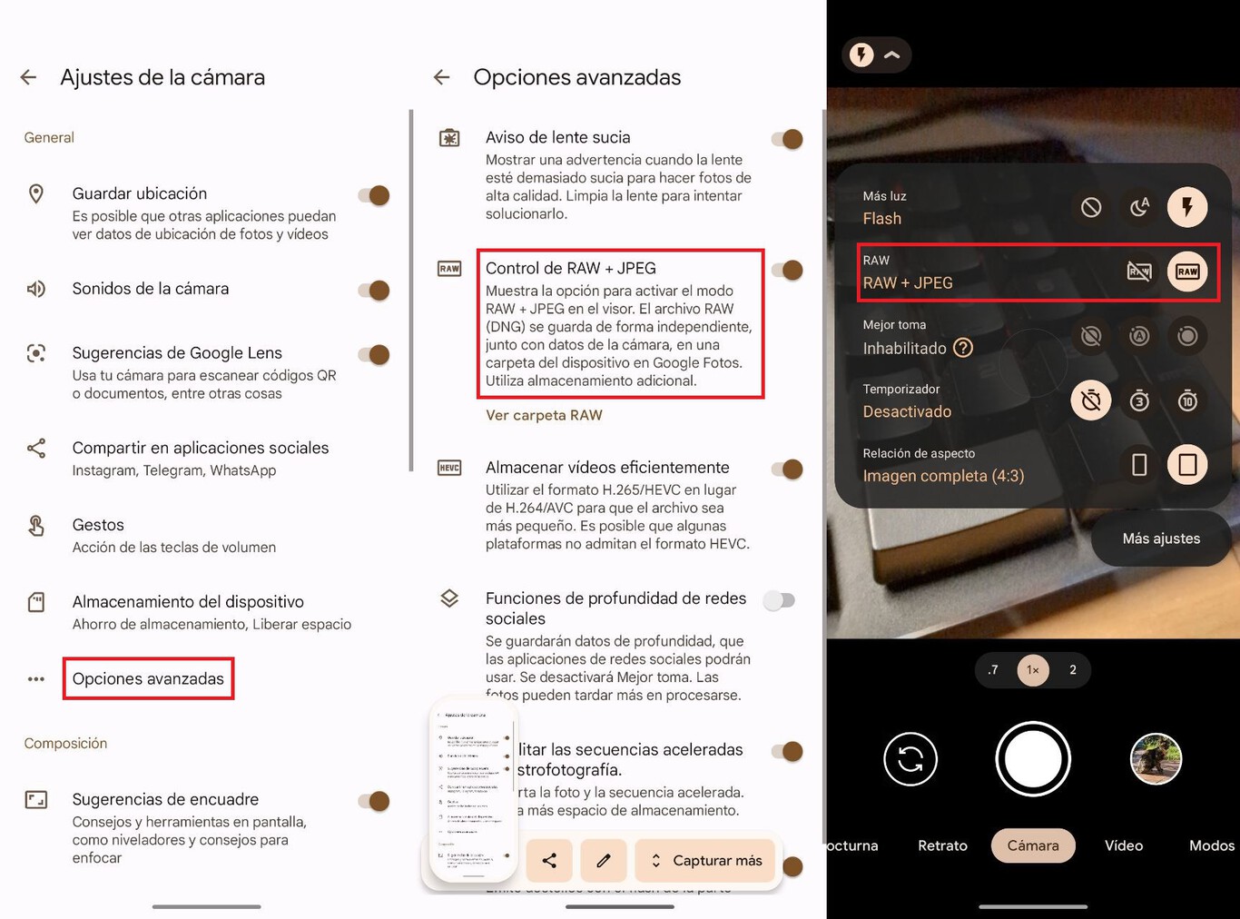 El formato RAW es el arma secreta de la cámara de tu móvil: aprende a ...