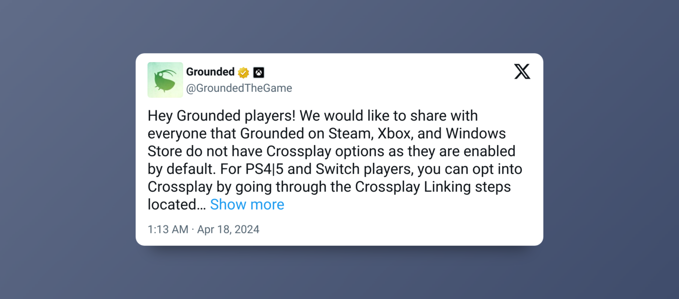 Grounded, cómo activar el crossplay en PS5 para jugar con usuarios de ...