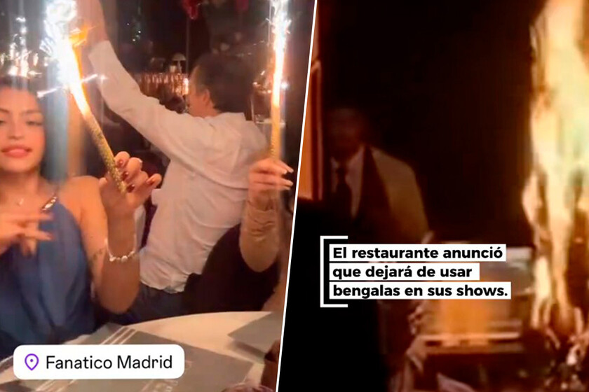 Otro incendio en un restaurante en Madrid casi acaba en tragedia, pero ...