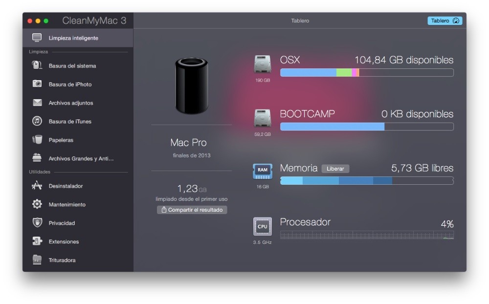 CleanMyMac 3: la mejor opción para limpiar y mantener tu Mac de forma fácil