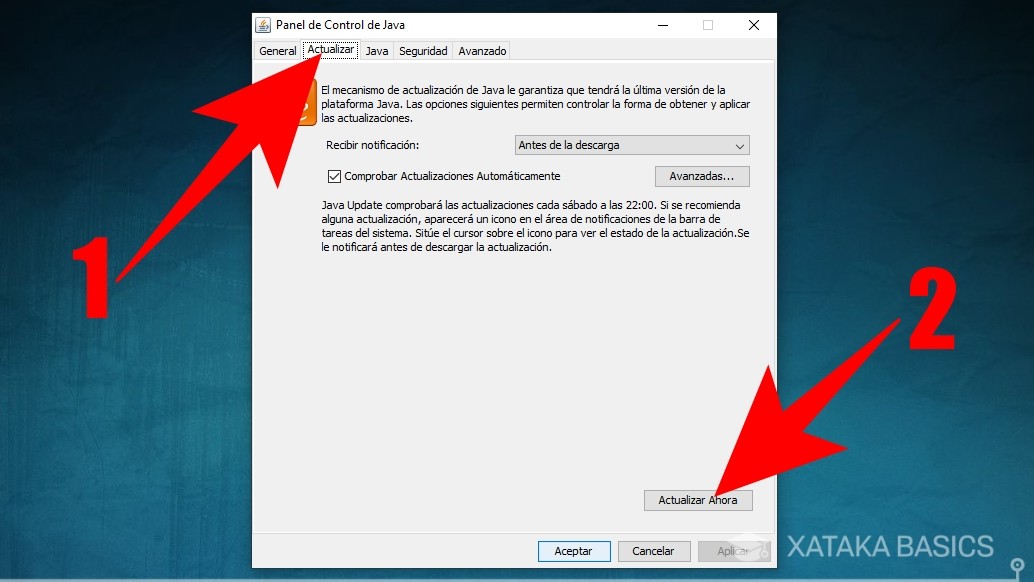 Cómo actualizar Java en tu ordenador