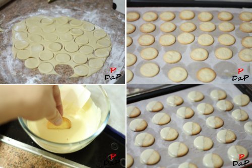 Pastas variadas para el té. Receta de postre