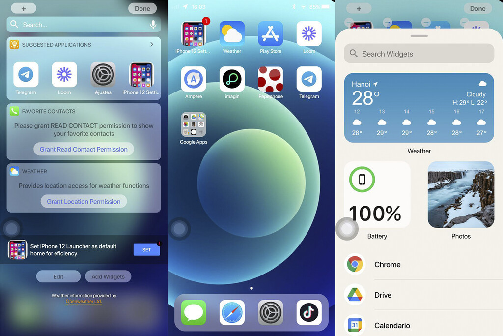 Phone 12 Launcher: convierte tu Android en un iPhone con esta aplicación