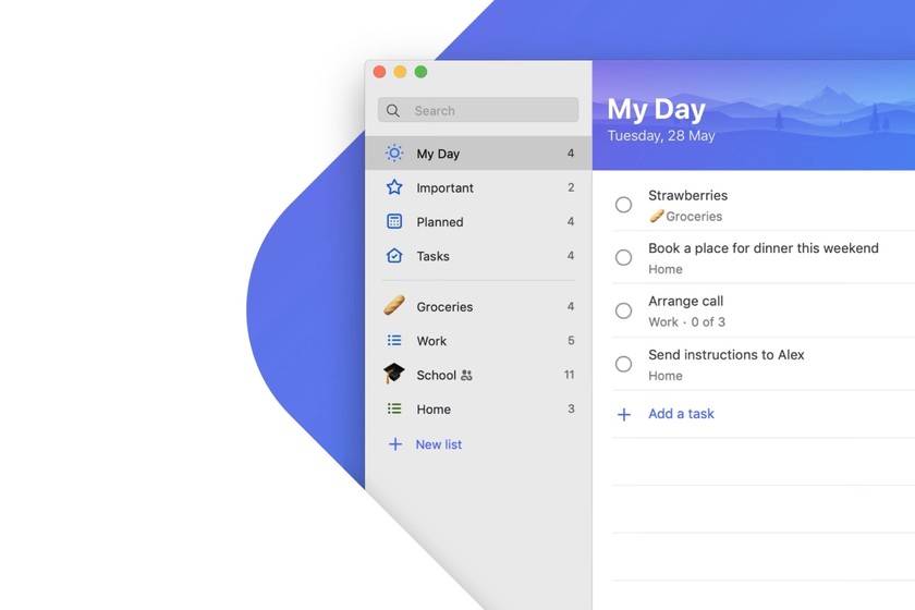 To-Do: Microsoft lanza su gestor de tareas gratis en el Mac App Store