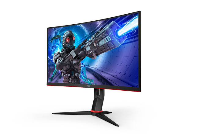 Los nuevos monitores AOC para gaming vienen con 240 Hz, paneles curvos ...