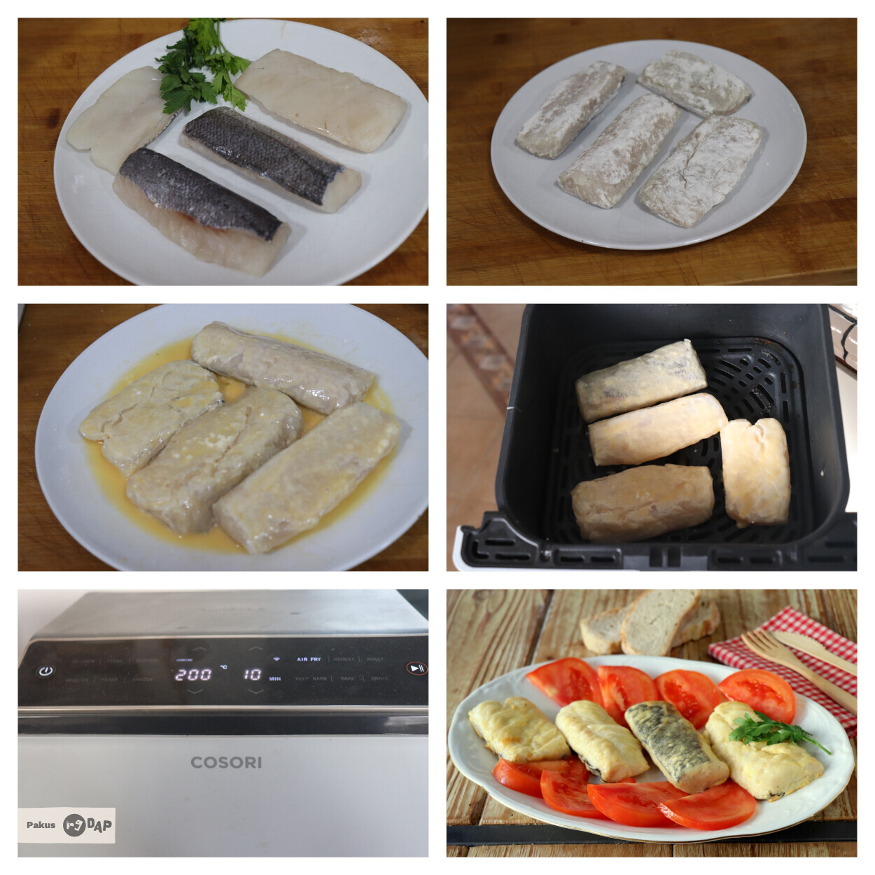 Cómo hacer merluza rebozada en freidora de aire: queda perfecta y con ...