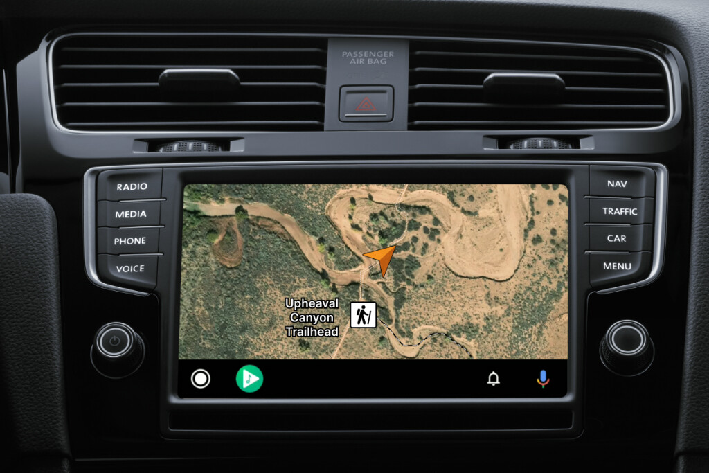 Gaia GPS llega a Android Auto: el navegador para tus aventuras por la ...