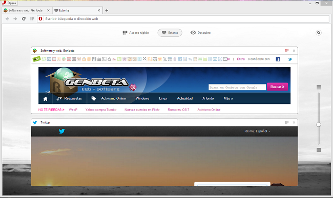 Ya se puede probar Opera 15 con el motor WebKit
