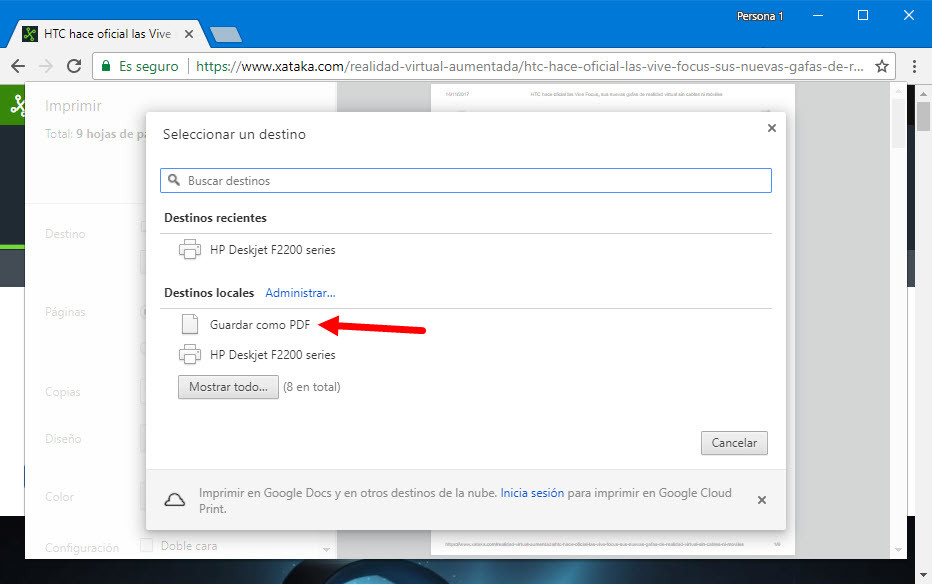 Cómo descargar una web completa en Chrome y Firefox