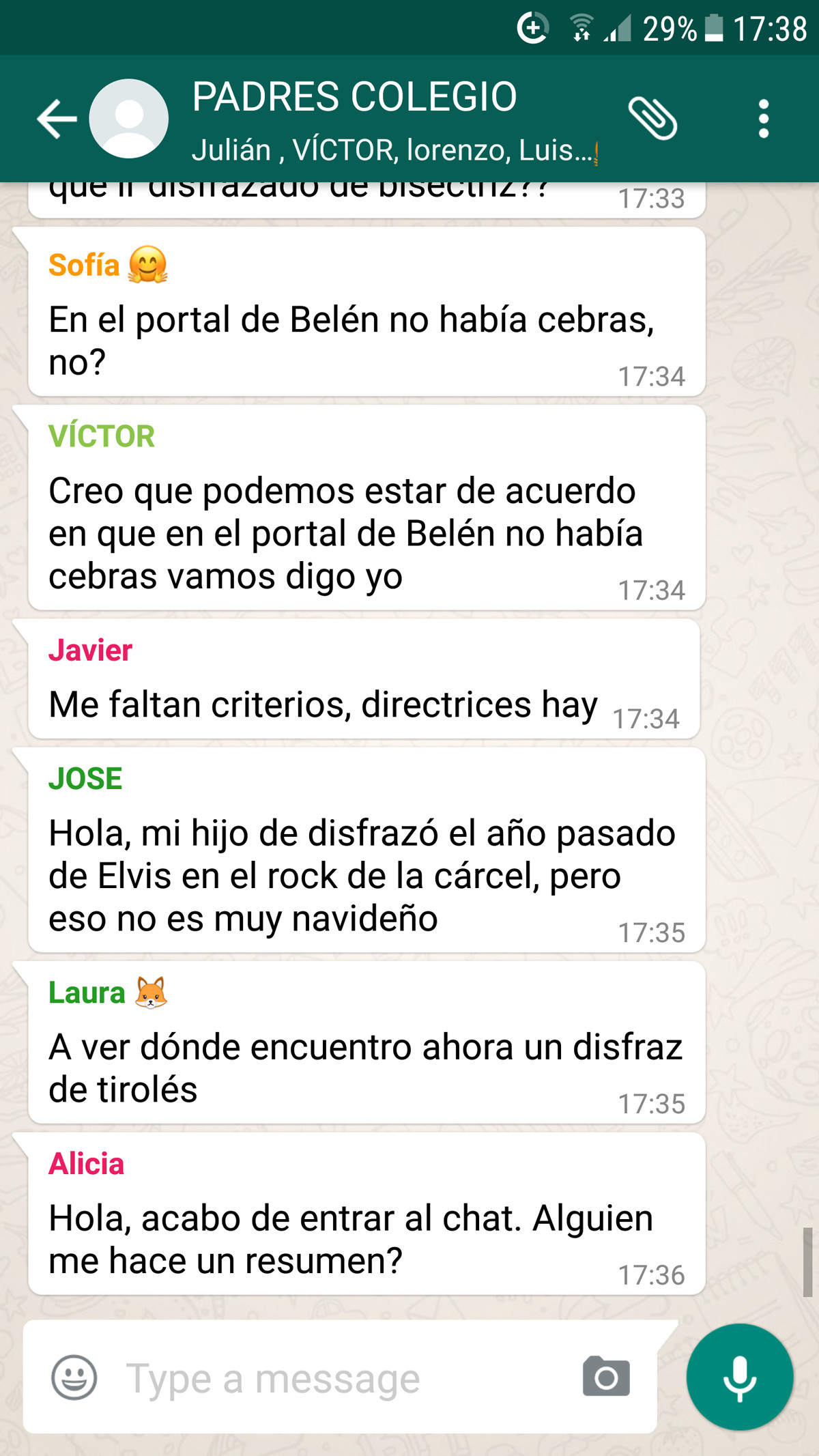 La conversación de WhatsApp que resume a la perfección cómo son todos ...