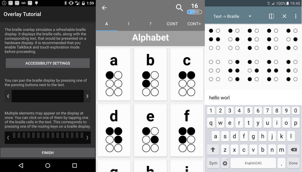 Accesibilidad en Android: 21 apps para personas ciegas o con problemas ...