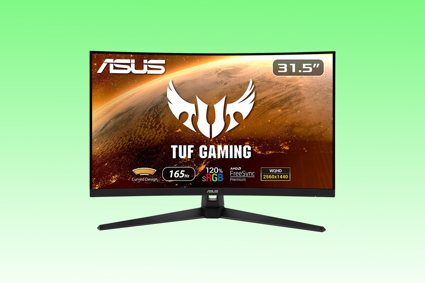 Resolución 2K, pantalla curva y 165 Hz: este monitor gaming se desploma ...